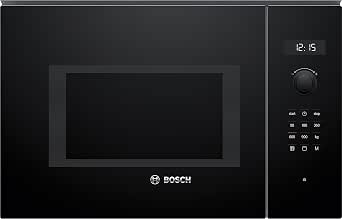 Bosch BEL554MB0 black Einbau-microwave with Grill : Amazon.co.uk: Home ...