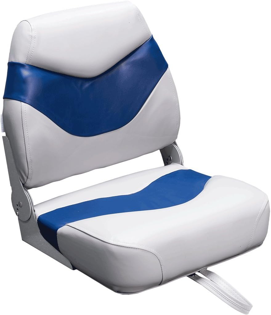 Amazon.com : DeckMate 55" Luxury Pontoon Boat Seat - Tan and Beige ...