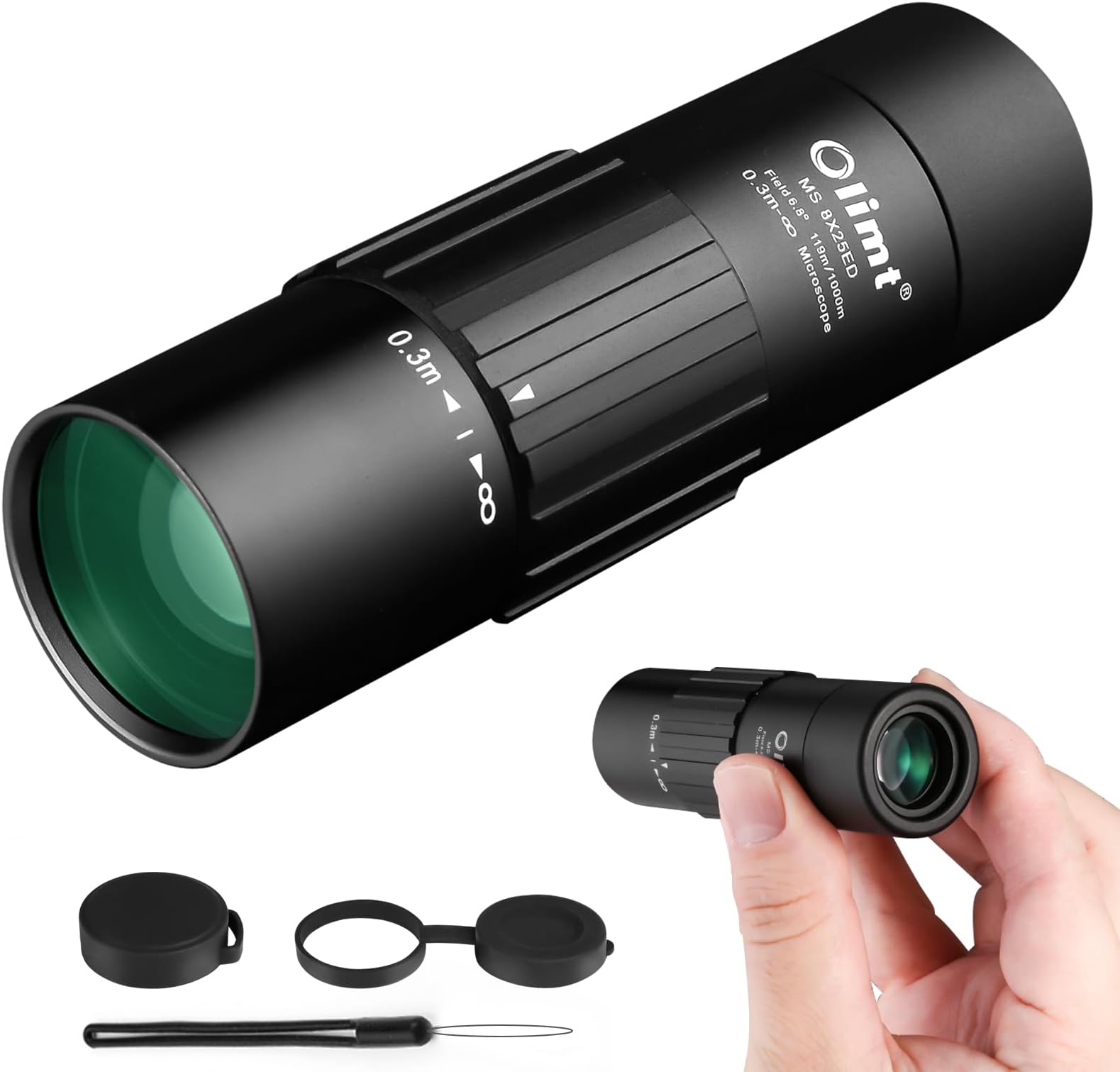 Amazon.com : BAK-4 Prism 8X20 Monocular Telescope, Compact Telescope ...