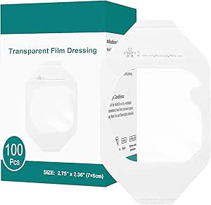 Amazon.com: Transparent Film Dressing 2.36" x 2.75" (100Packs ...