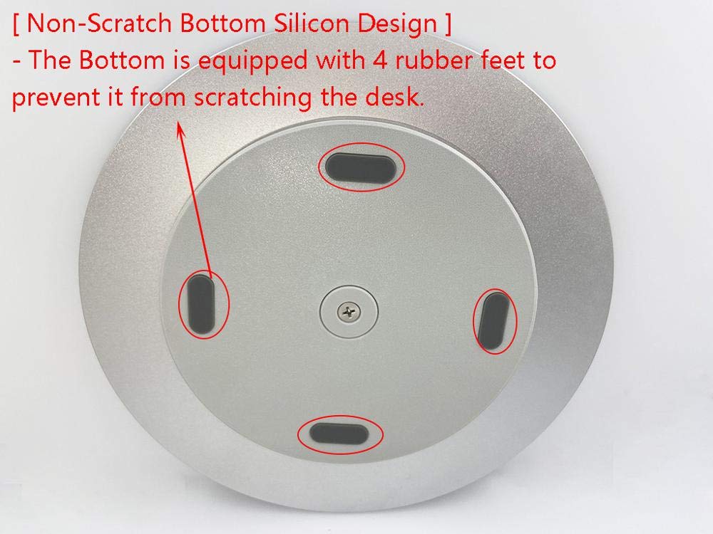 Buy hokistudio 360° Aluminum Rotation Monitor Swivel Stand for Apple ...