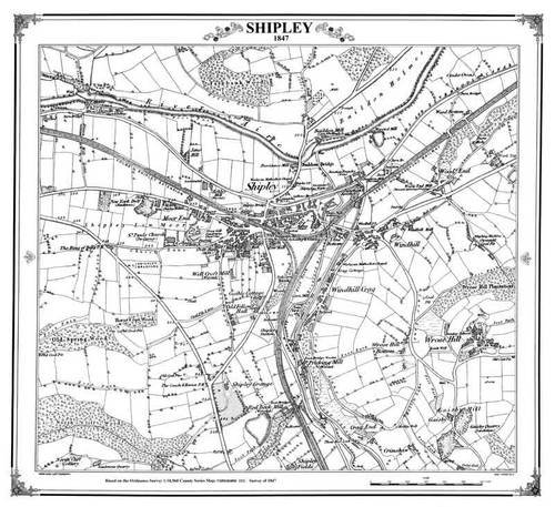 Shipley 1847 Map | Amazon.com.br