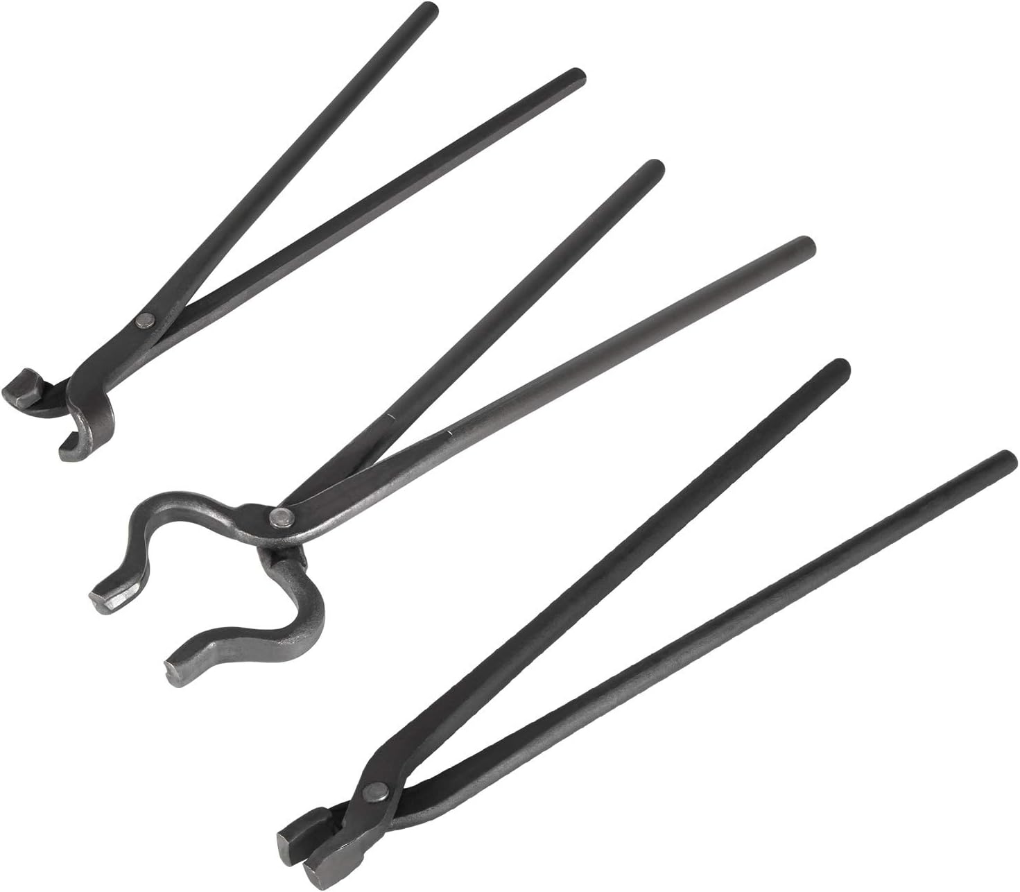 Amazon.com: Knife Making Tongs Set Blacksmith Bladesmith Knife Tong ...