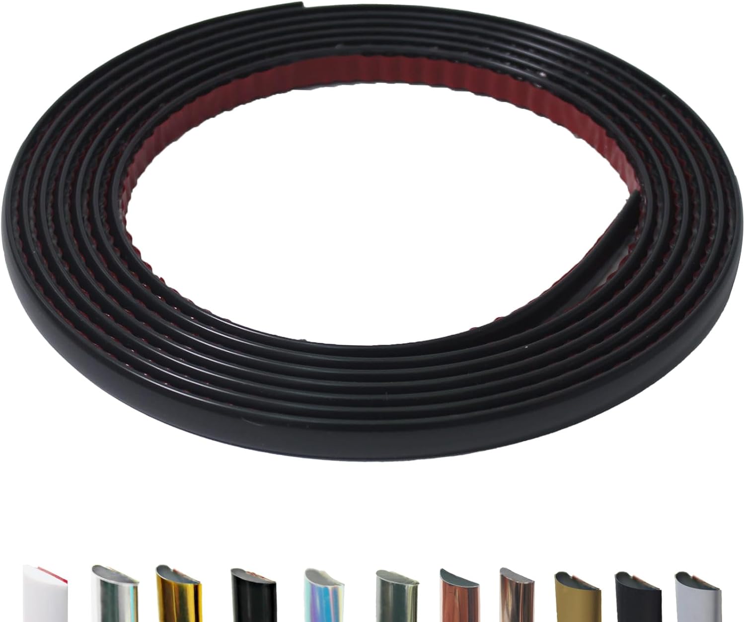 JSIWOTH 9.8 Ft Peel and Stick Trim, Waterproof Molding Trim for Walls ...