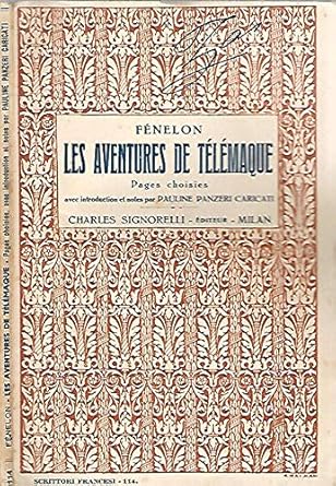 Amazon.com: Les Aventures De Telemaque: Fenelon: Books