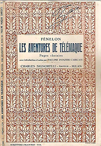Amazon.com: Les Aventures De Telemaque: Fenelon: Books