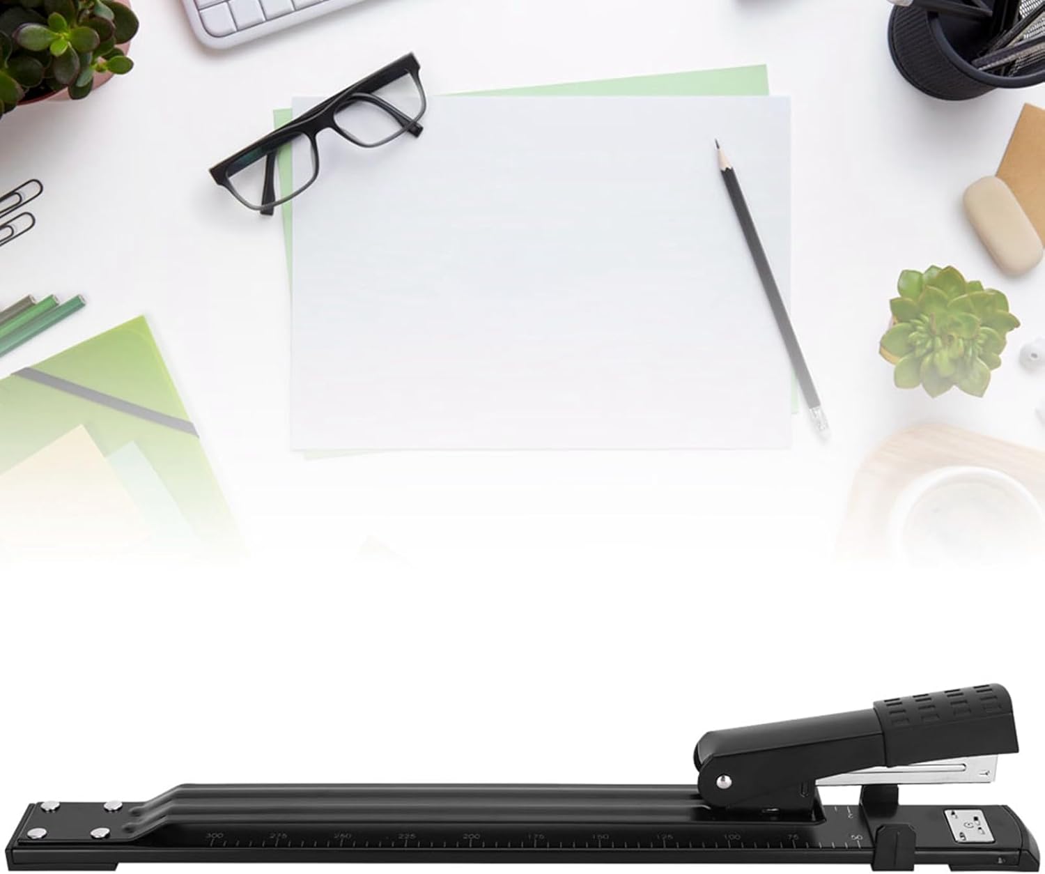 Long Arm Steel Stapler, Office and School Supplies, Adjustable ...