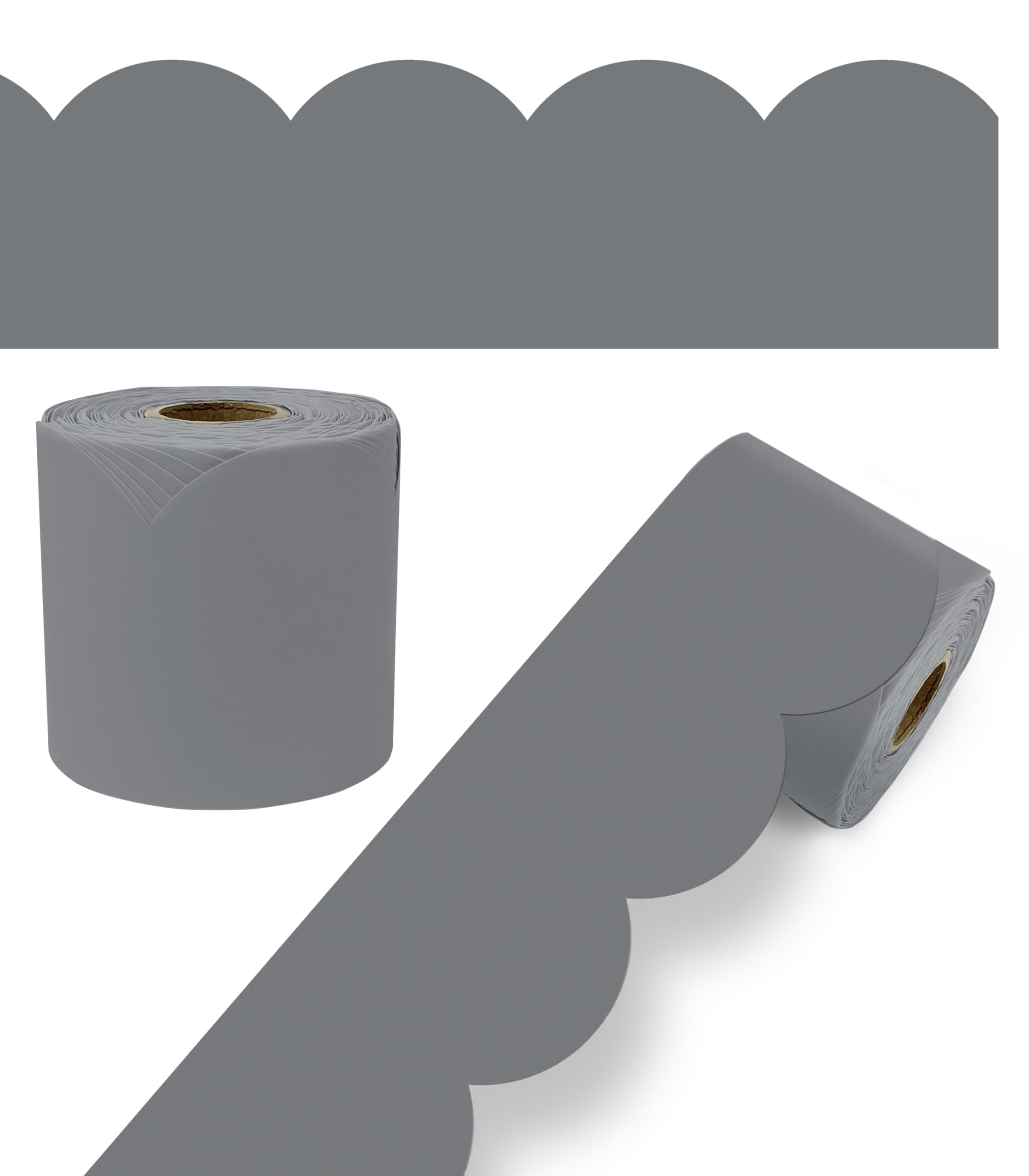 Snapklik.com : Carson Dellosa 65 Feet Of Steel Gray Bulletin Board ...