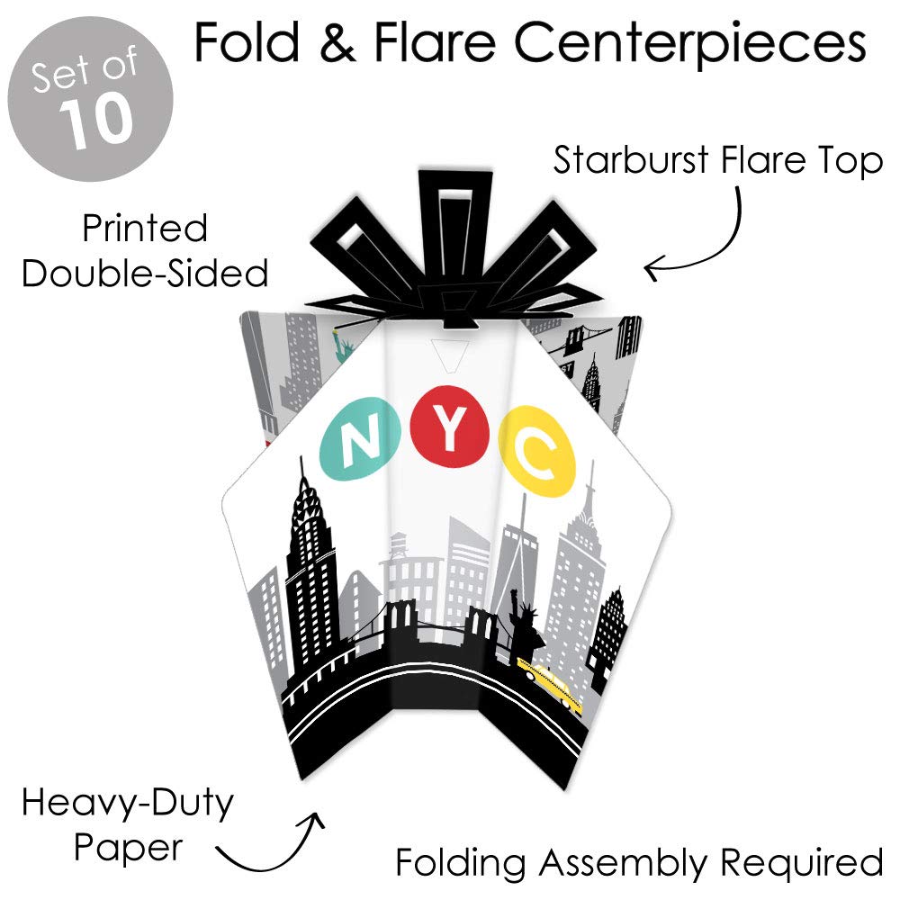 New York City Themed Centerpieces Nyc Centerpiece Etsy