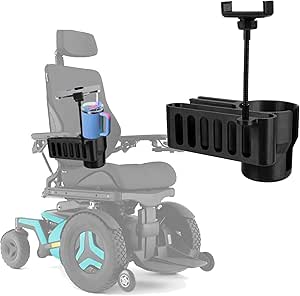 Amazon.com: 3-in-1 Cup Holder with Phone Holder & Storage Basket for ...