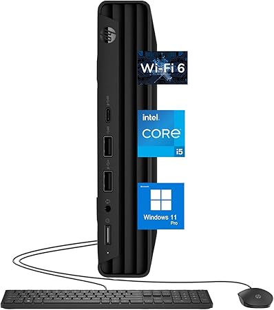 Amazon.com: HP Mini Desktop Computer, Micro Form Factor PC 1.2L, Intel ...