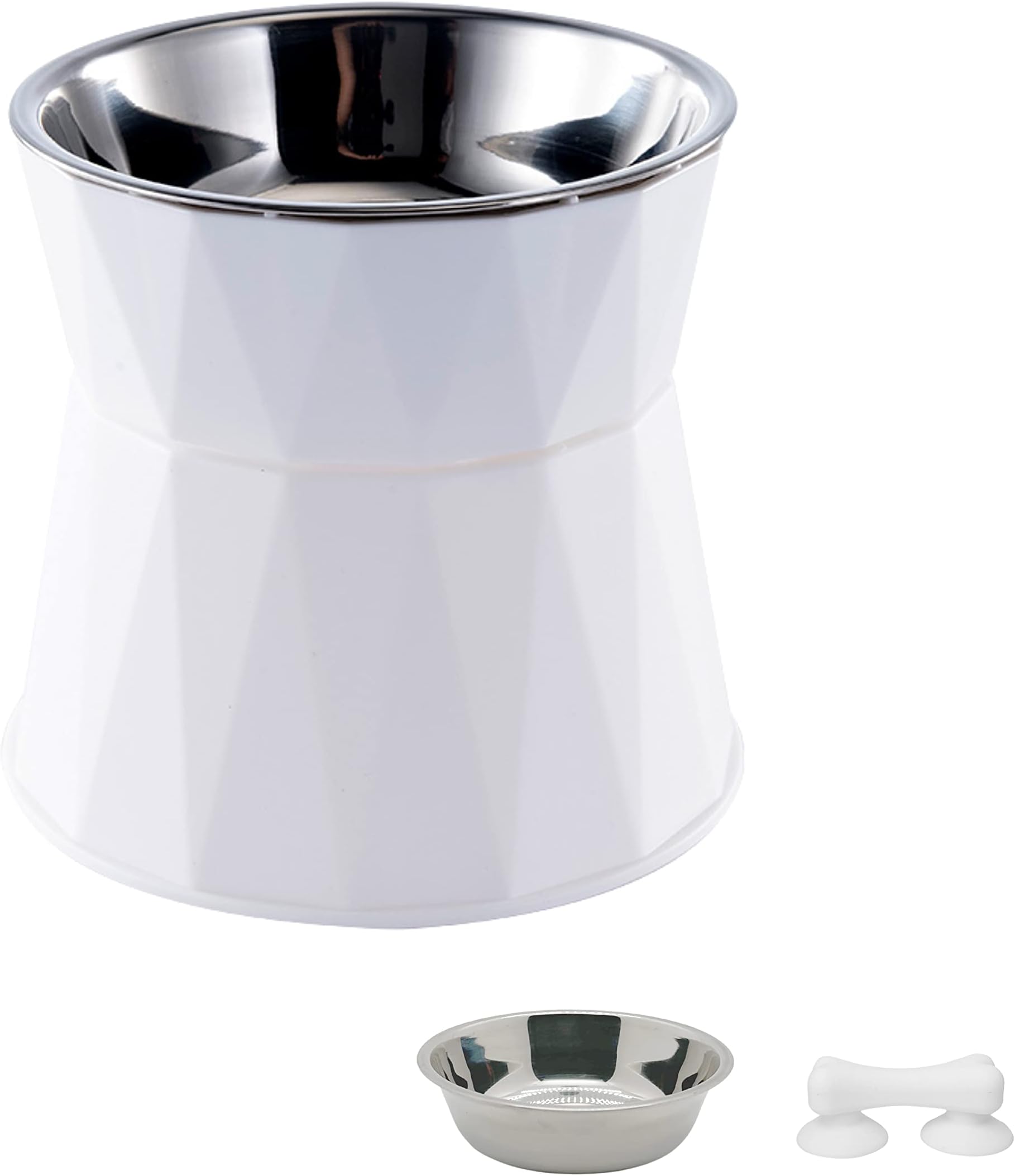 Pet Supplies : Dogit Elevated Dog Bowl, Stainless Steel Dog Food and ...