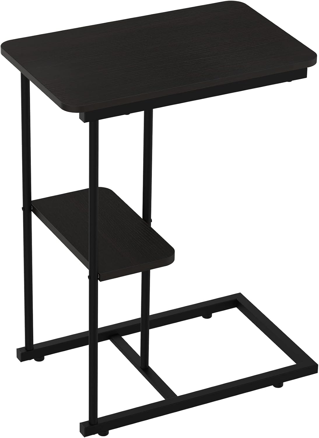 Amazon.com: C Side Table,Natural Bed Sofa Snack End Table with Storage ...