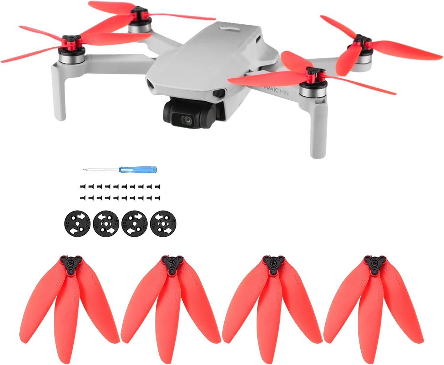Amazon.com: iEago RC 3-Blades Propellers for DJI Mini 4K/Mini 2 SE/Mini ...