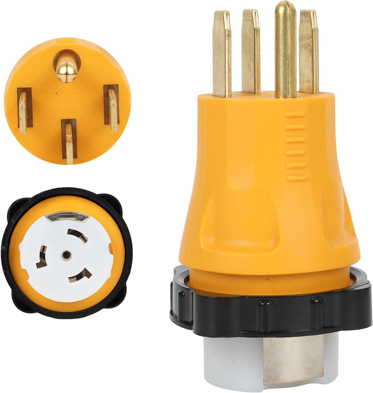 Amazon.com : Conntek 30 Amp 4-Prong Dryer Wall Outlet (NEMA 14-30 ...
