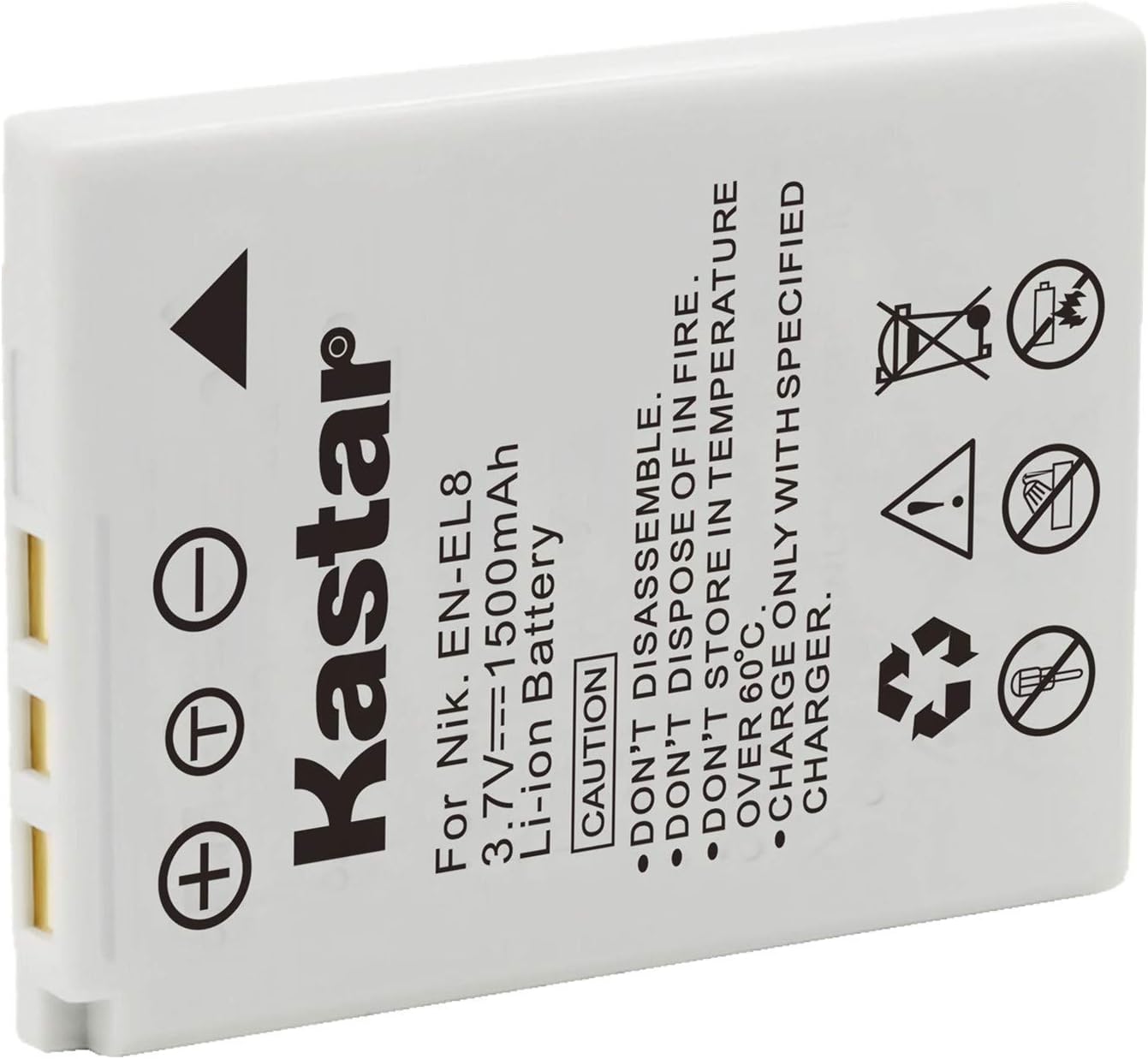 Amazon.com: Kastar Battery (1-Pack) for EN-EL8 MH-62 and Nikon Coolpix ...