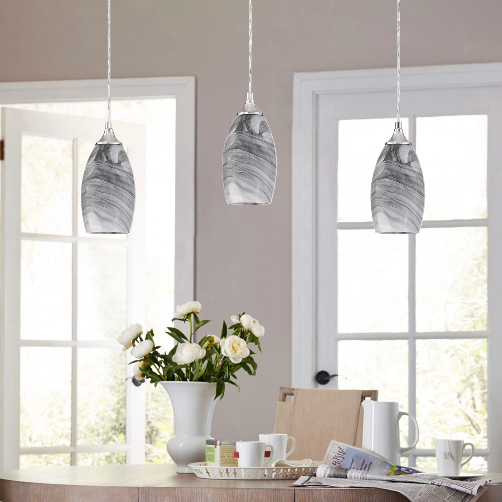 Mini Pendant Lighting Covers 1 Light Indoor Mini Hanging Kitchen