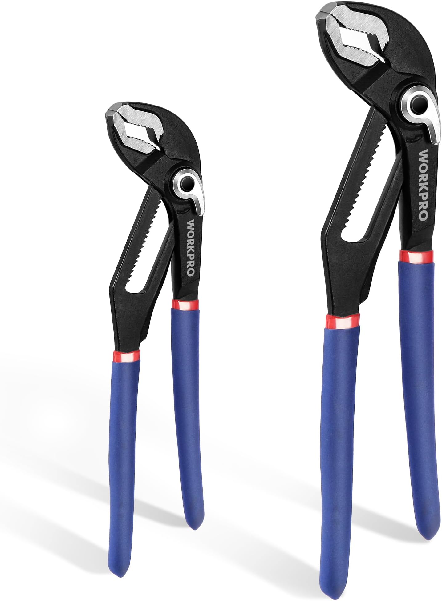 WORKPRO Water Pump Pliers, 40/52mm Wide Jaw Capacity, Quick Change ...