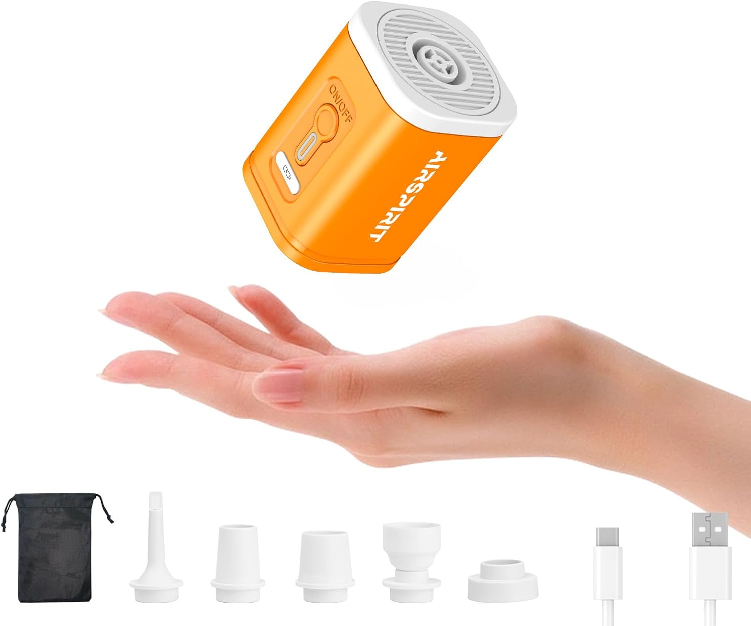 Amazon.com: Mini Portable Electric Air Pump for Inflatables, Air ...