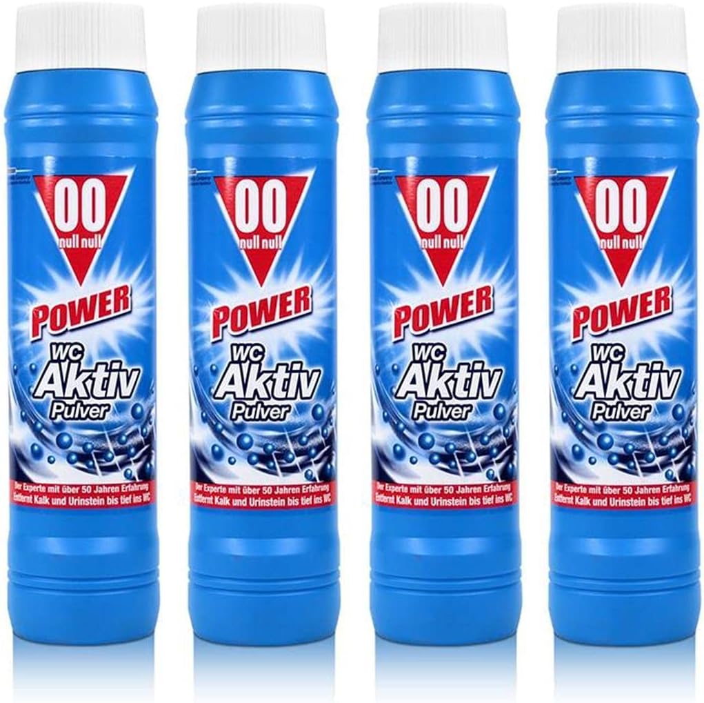 4x 00 Null Null Power WC Aktiv Pulver 1kg : Amazon.de: Drogerie ...