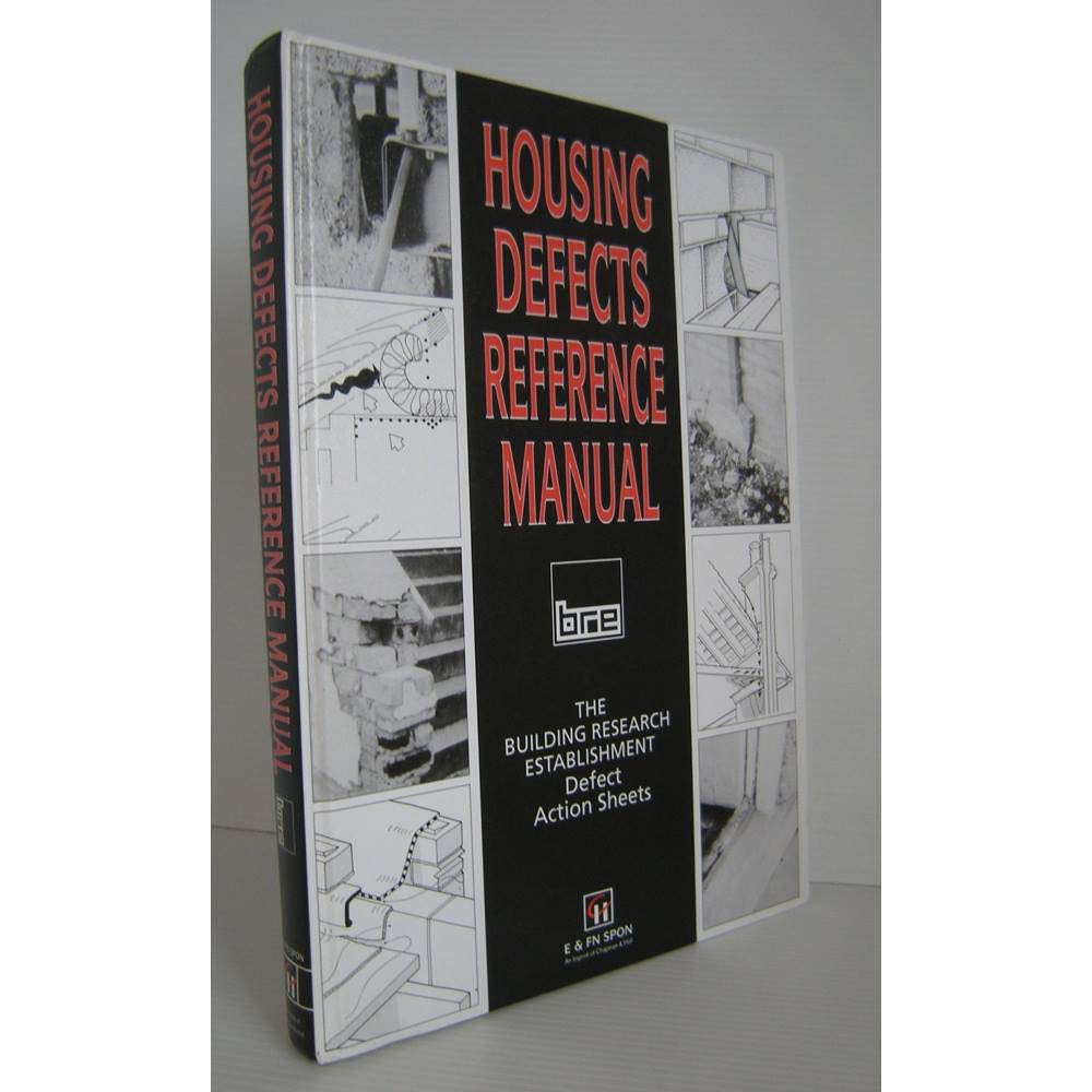 Housing Defects Reference Manual: The Building Research Establishment ...