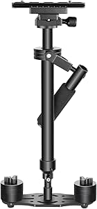 Amazon.com : Neewer Aluminium Alloy Hand-held Stabilizer, 60 cm with ...