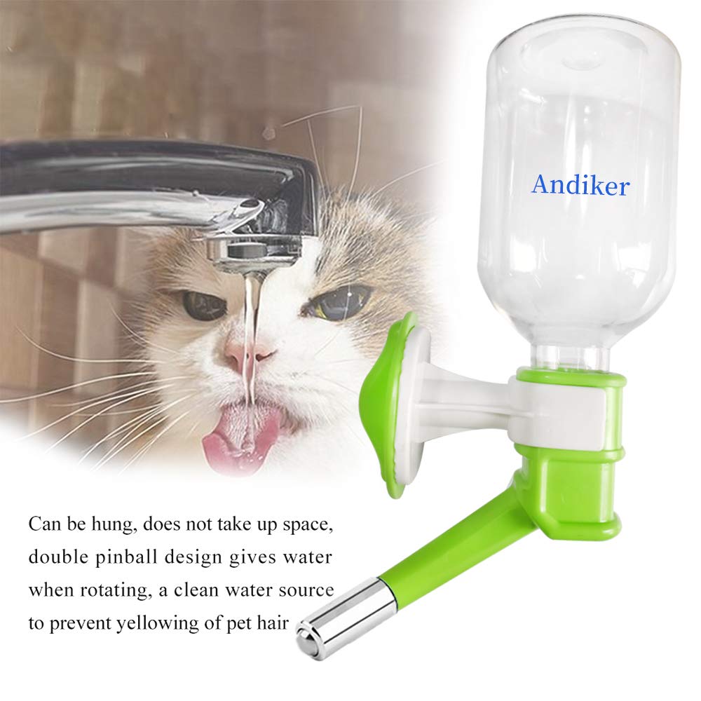 Snapklik.com : Andiker No-Drip Dog Water Dispenser Bottle-Dog Kennel ...
