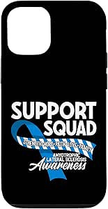 Amazon.com: iPhone 13 Pro Support Awareness Squad I ALS Amyotrophic ...