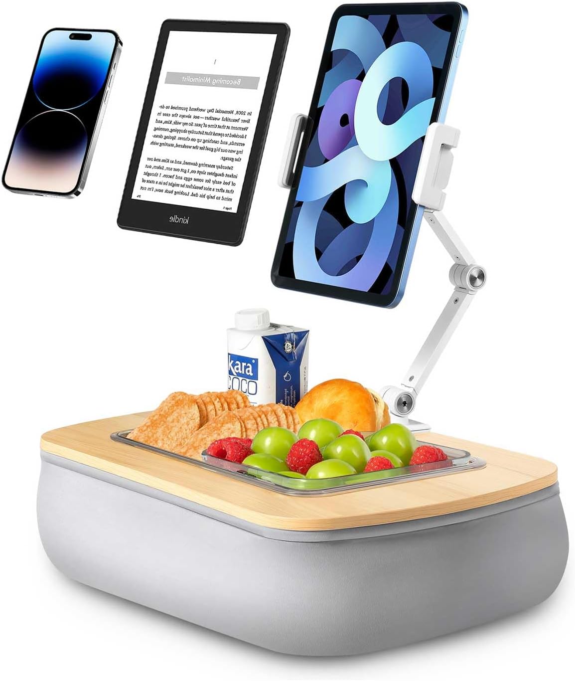 Amazon.com: UPERGO Tablet Kindle Stand Pillow, iPad Pillow Holder for ...