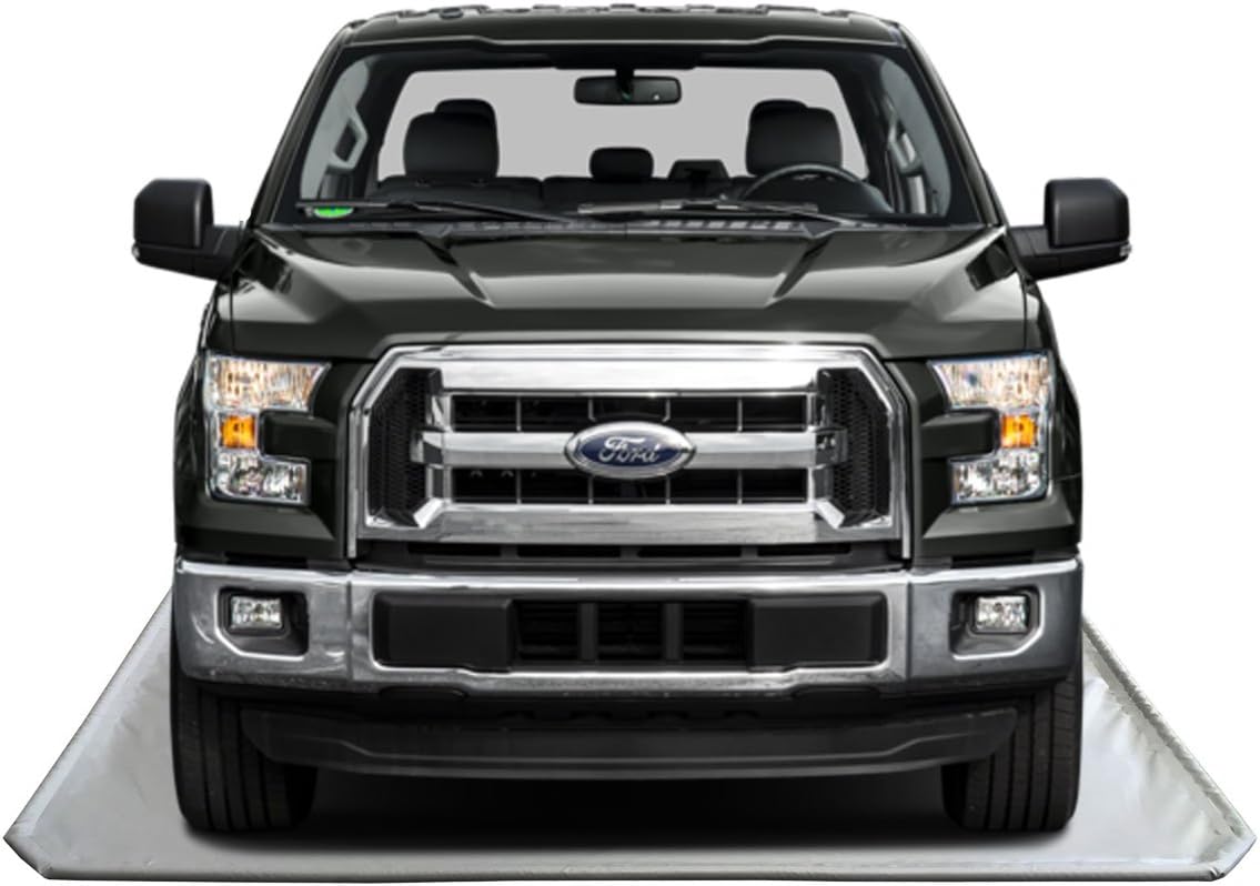 Floor Defender Garage Containment Mats (Truck Size 8' x 21') - Easy-to ...