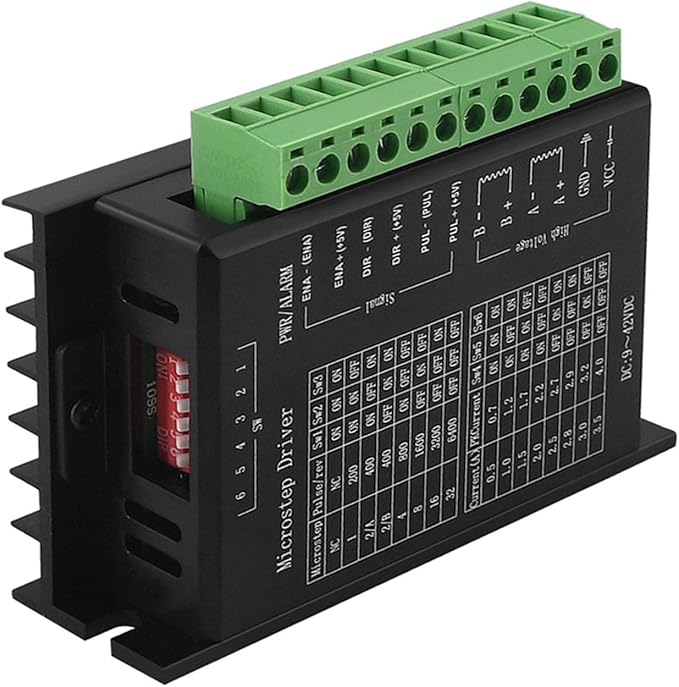 Amazon.com: TB6600 Upgraded Digital Motor Driver 4A 2-Phase Stepper ...