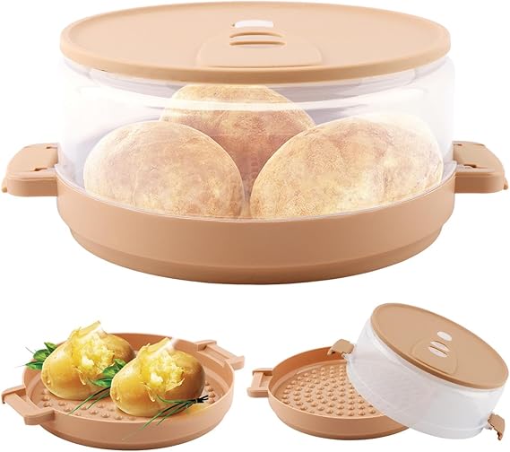 Amazon.com: Microwave Baked Potato Cooker, Baking Potato Cooker For ...
