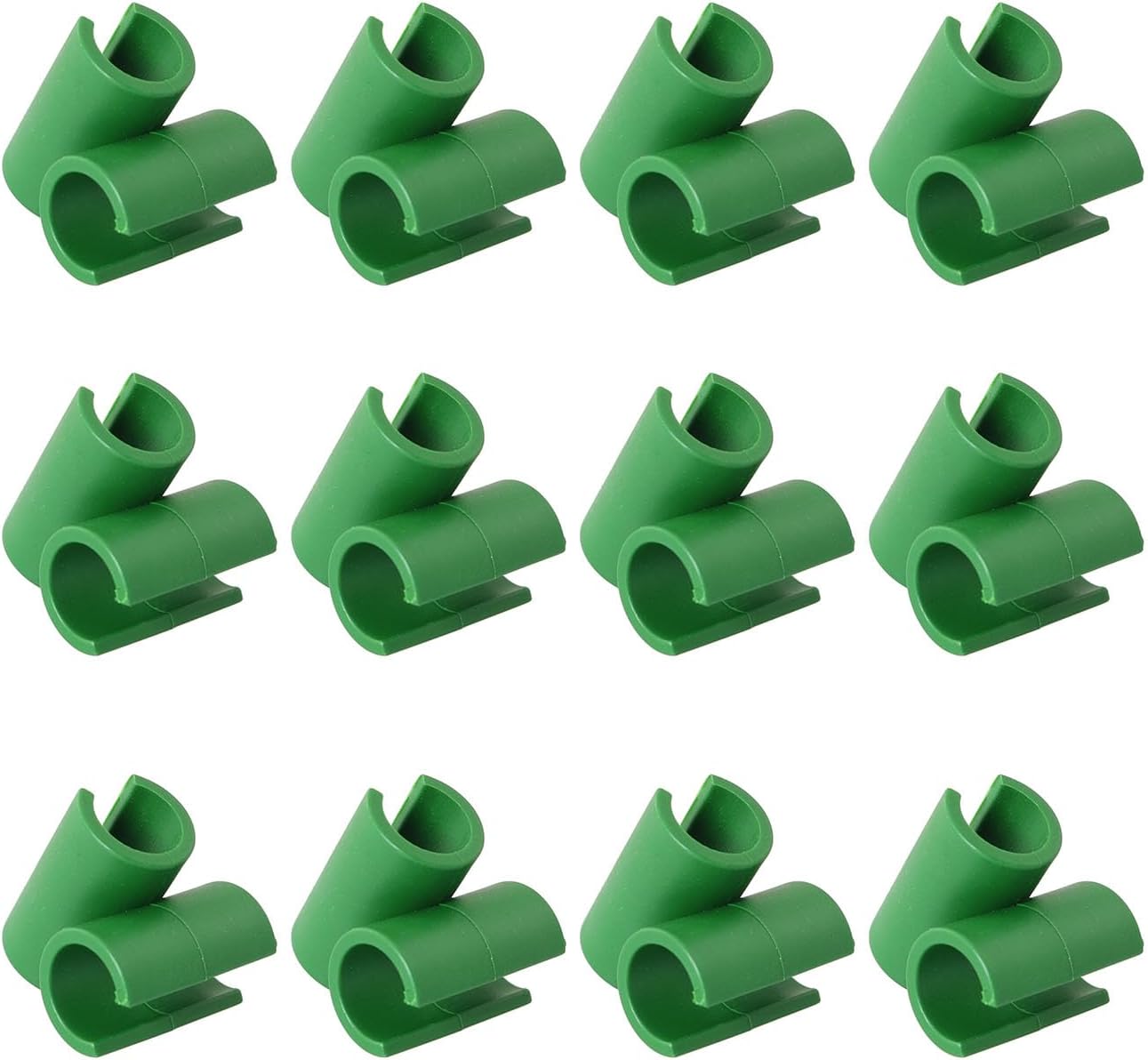 Amazon.com : JCBIZ 30pcs 8mm Connector Fixing Clip Garden Trellis Plant ...