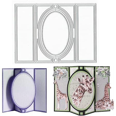 Amazon.com : Estivaux 3D Card Shape Die Cuts for Card Making, Rectangular Shaped Gift Pop-Up ...