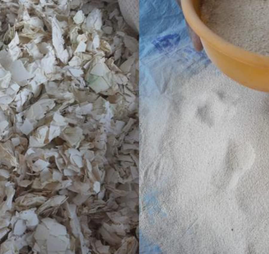 MAILEE Pure Crushed Egg Shell Powder - Natural Fertilizer | 100% Plant ...