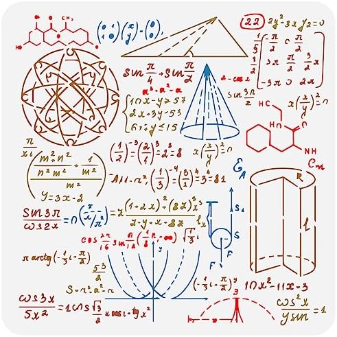 Amazon.com: Oganic Chemistry Stencil Drawing MoleculeTemplate