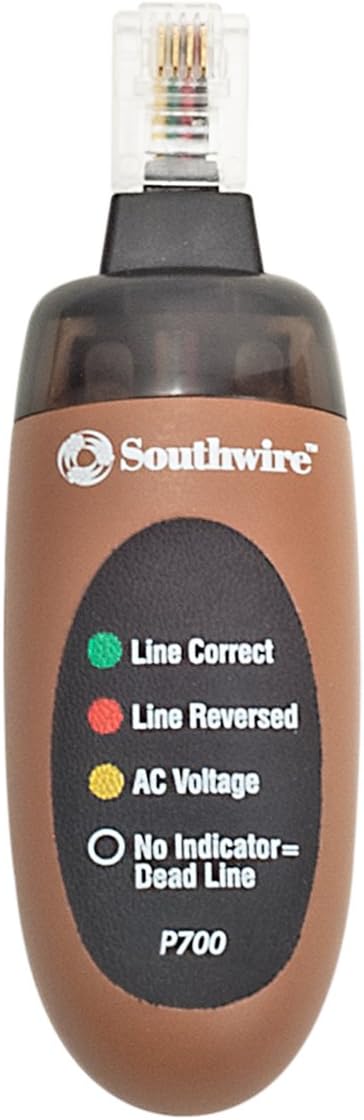 Telephone Cable Tester, C019 Wired Telephone Phone Line Tester Lineman ...