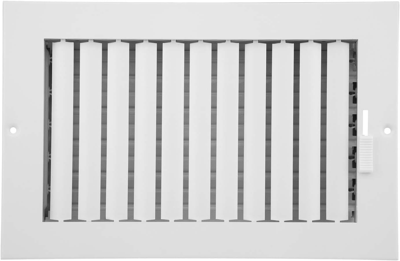 Accord ABSWWHA106 Sidewall/Ceiling Register with 1-Way Adjustable ...