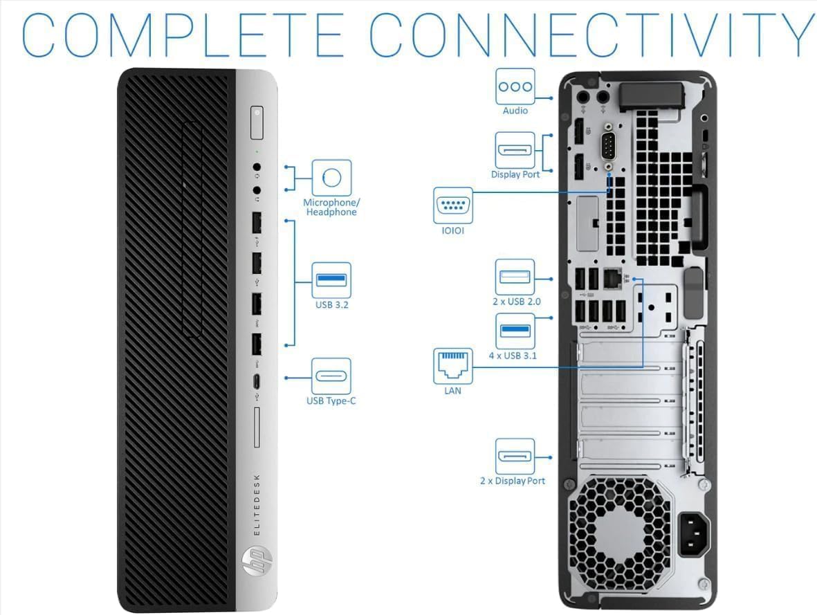 HP EliteDesk 800 G5 SFF Desktop Computer PC User Manual