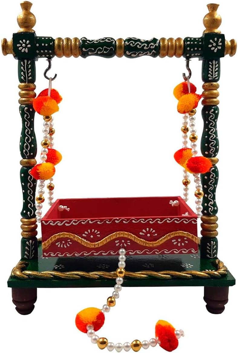 Amazon.com: Jhula for Laddu Gopal - Janmashtami Jhula - Handmade ...