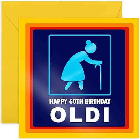 Central 23 - Funny 60th Birthday Card for Women - 'Happy 60th Birthday ...