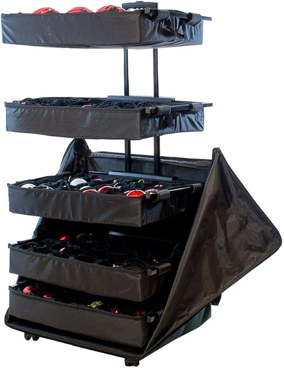 Amazon.com: [TreeKeeper Telescoping Christmas Ornament Storage Box with ...