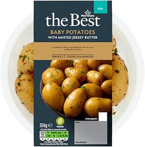 Morrisons The Best Minted New Potatoes, 350g : Amazon.co.uk: Grocery