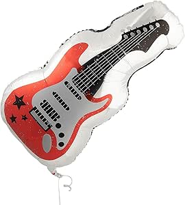 Amazon.com: Fun Express Guitar-Shaped 18" Mylar Balloon - VBS Vacation ...