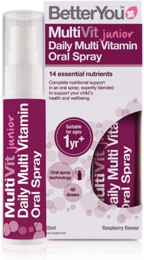 BetterYou Multi-Vit Junior Daily Multivitamin Kinder Oral Spray ...