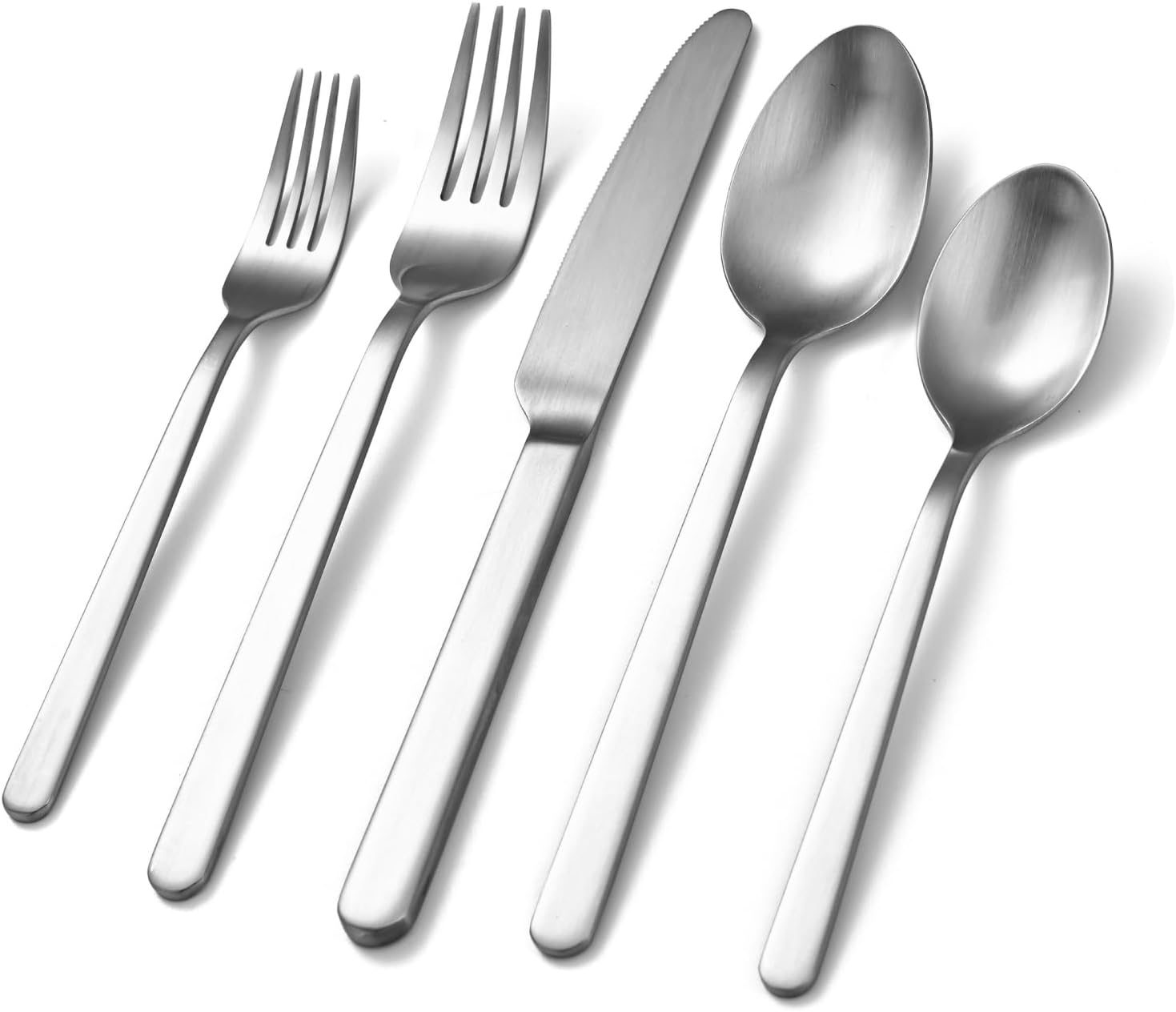 Amazon.com | Modern Adaline 16 Piece Silverware Set - 18/10 Stainless ...