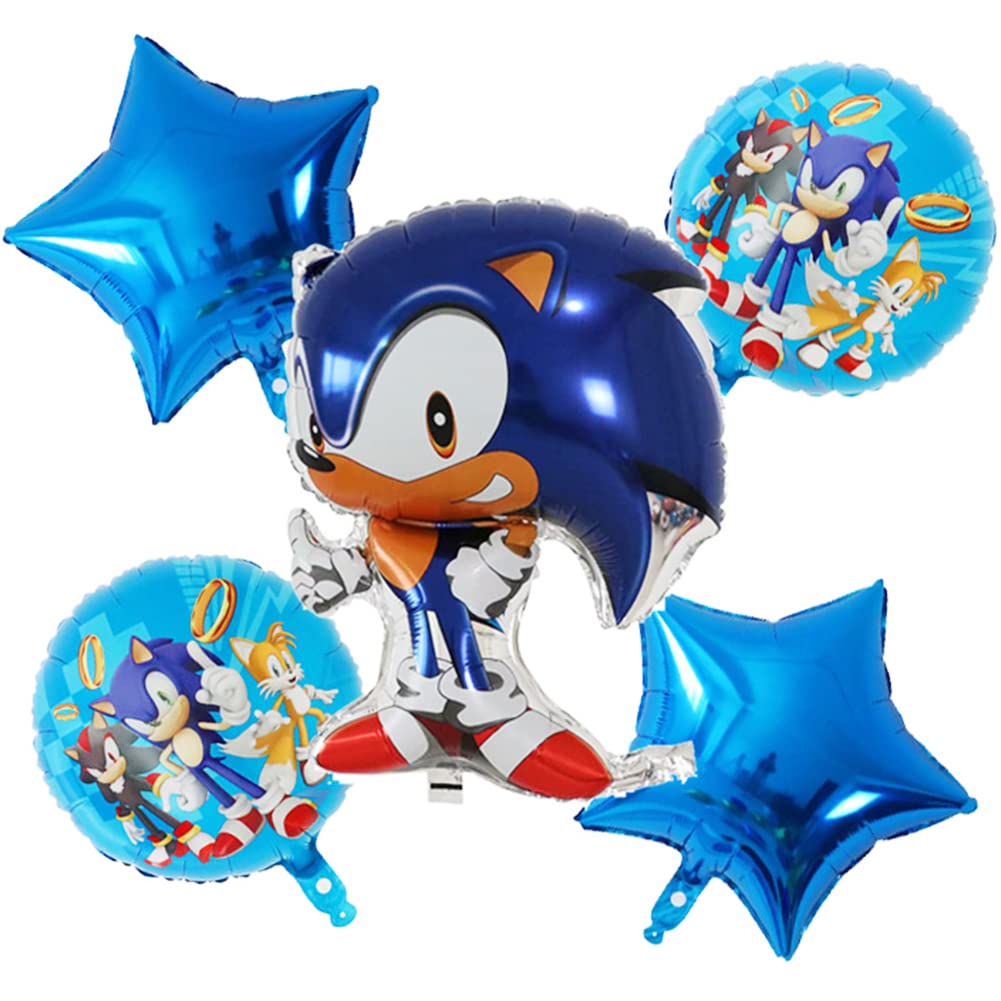 Buy BESTZY Sonic Decorations, Sonic Balloons Party Supplies, Sonic ...