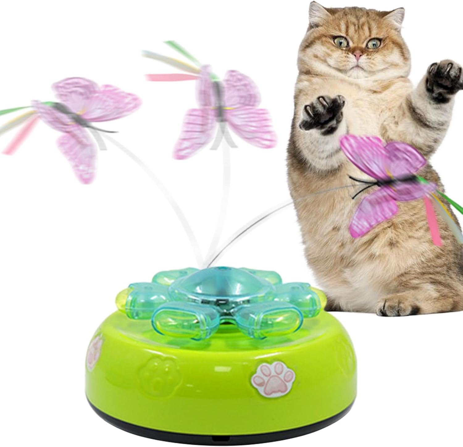Interactive Electric Cat Toys, Motorized Cat Toys for Cats, Electronic ...