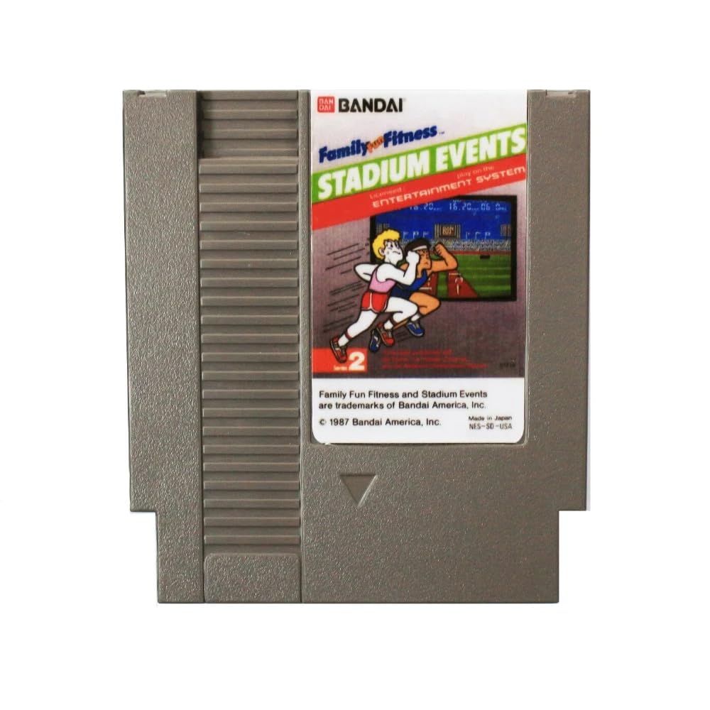 Amazon.com: Stadium Events Game Cartridge for 8 Bit 72 Pins NES Video ...