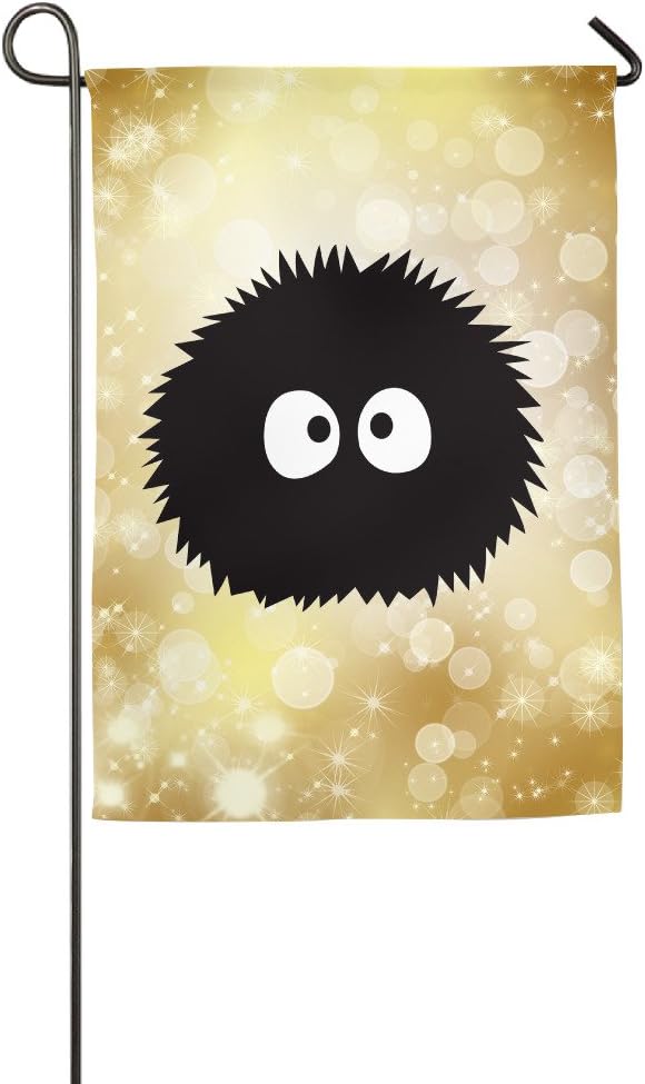 Amazon.com : The So Popular Cute Soot Sprites Logo House Flags Garden ...